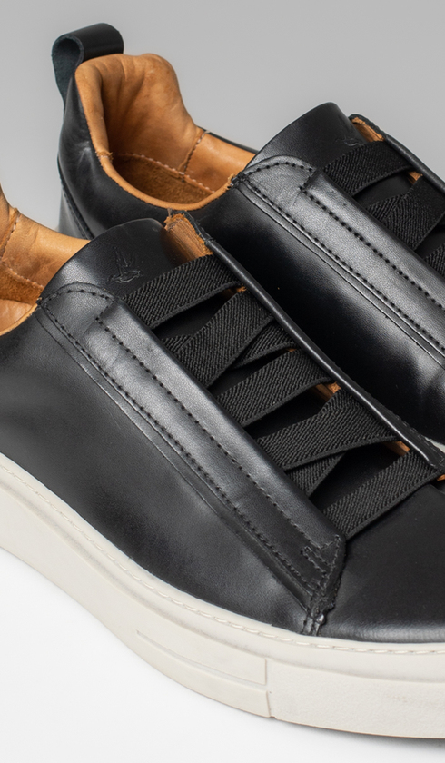 TENIS SAN MARINO COURO C/ ELASTICO ZZ