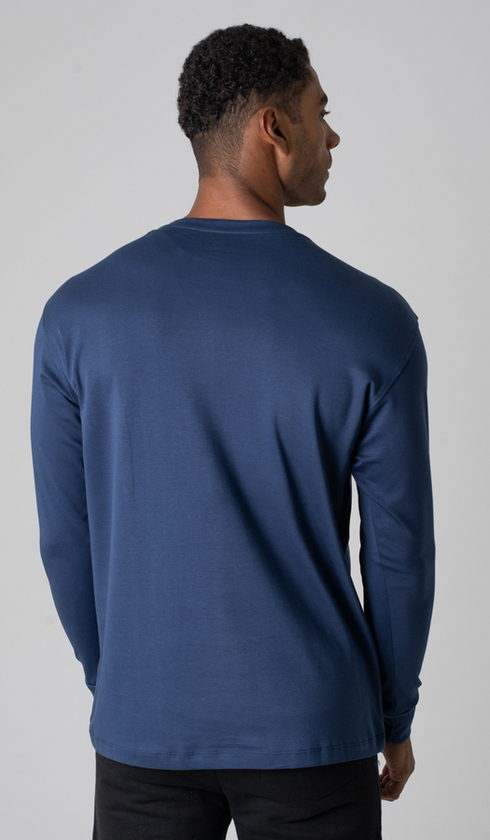 Camiseta Gola Careca Lisa Silk Emborrachado