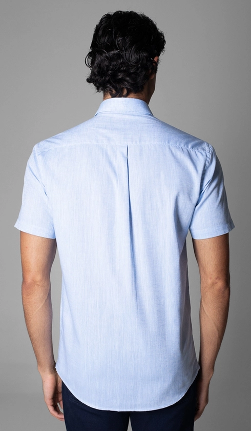 Camisa M/c Fantasia Fil a Fil Red Spt